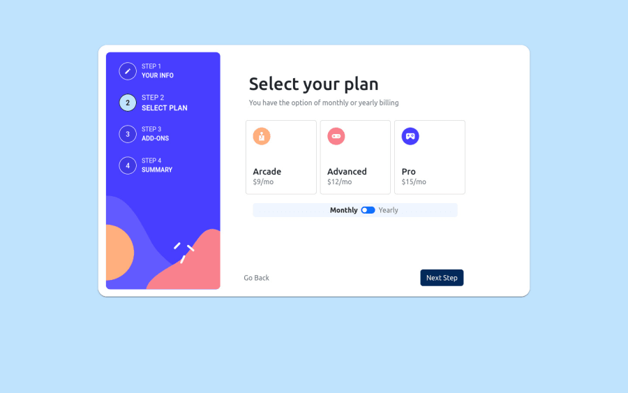 Frontend Mentor | Responsive Multi-step form using Angular, Angular ... Frontend Mentor | Responsive Multi-step form using Angular, Angular ...