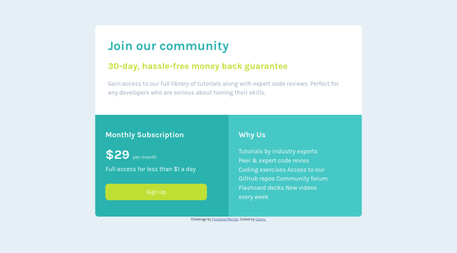 Frontend Mentor Css Grid Coding Challenge Solution