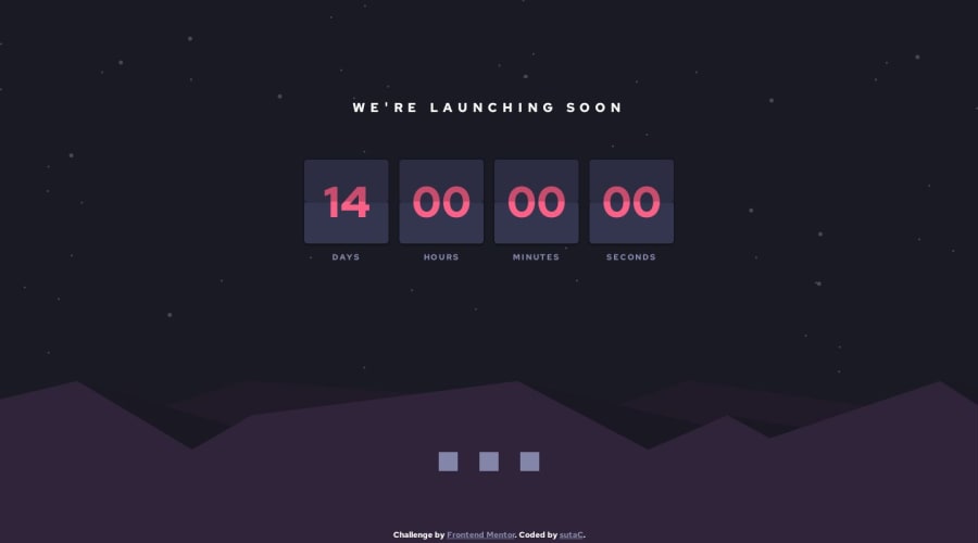 Frontend Mentor Lunch Countdown Timer Sveltekit Coding Challenge Solution