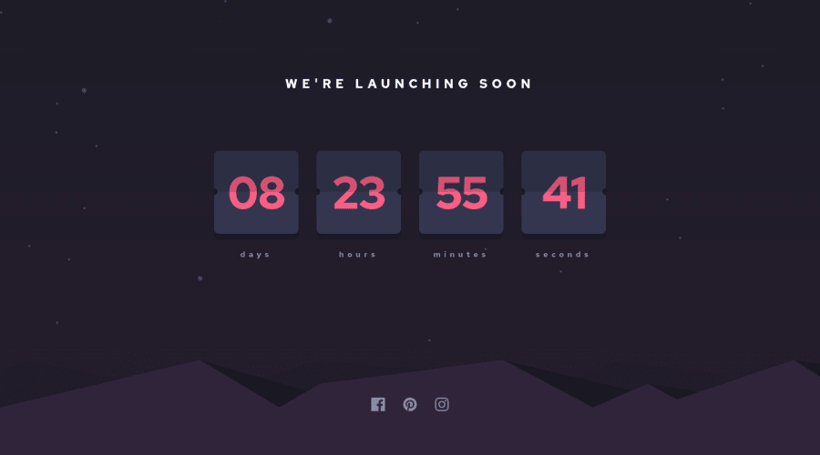 Frontend Mentor Launch Countdown Timer Using Nextjs Coding Challenge