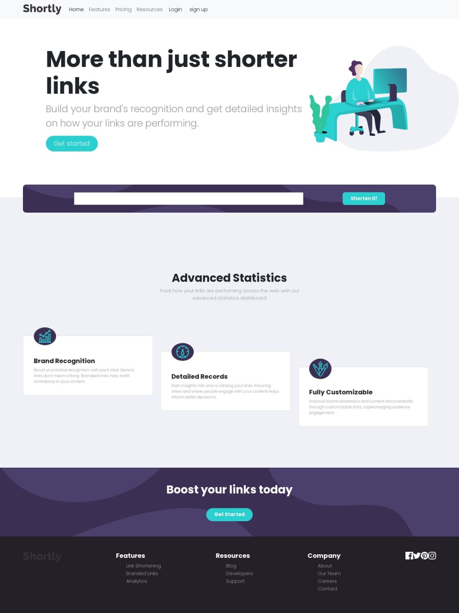 Frontend Mentor Responsive Landing Page Using Html Css Js And Bootstrap Coding Challenge