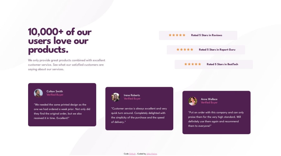 Frontend Mentor Social Proof Section Html And Css Coding Challenge Solution