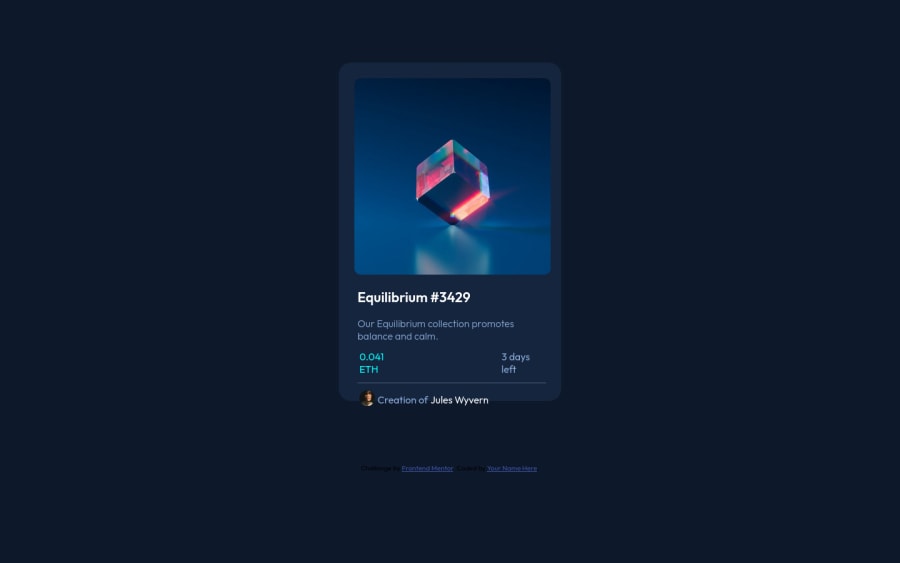 Frontend Mentor Ive Used Only Basic Html And Css Coding Challenge Solution