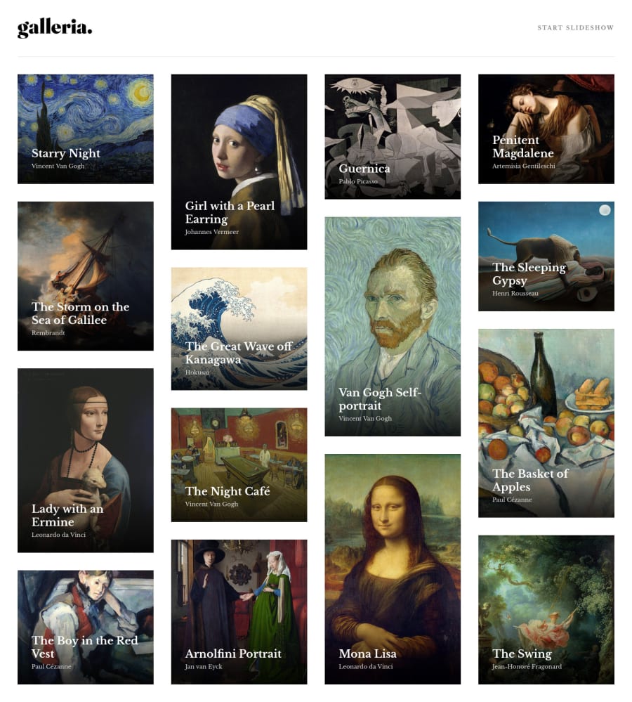 Frontend Mentor Galleria Slideshow Using React And Tailwind Coding Challenge Solution