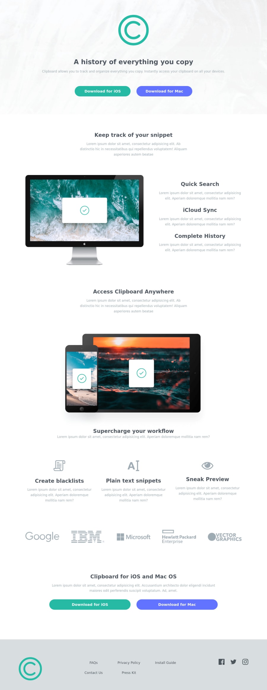 Frontend Mentor Clipboard Landing Page Built With Html Css And Css