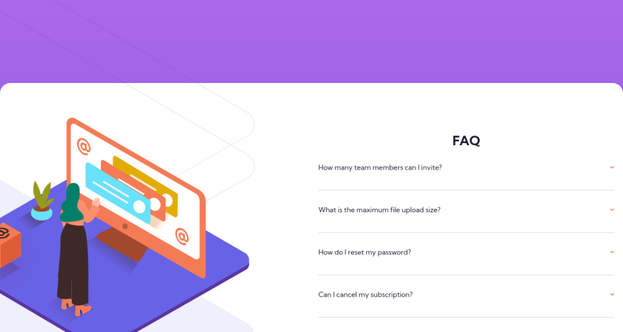 Frontend Mentor Faq Accordion Card Reactjs And Tailwind Css Coding Challenge Solution