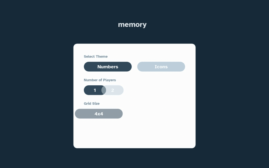 Frontend Mentor Memory Game With React Redux And Framer Motion
