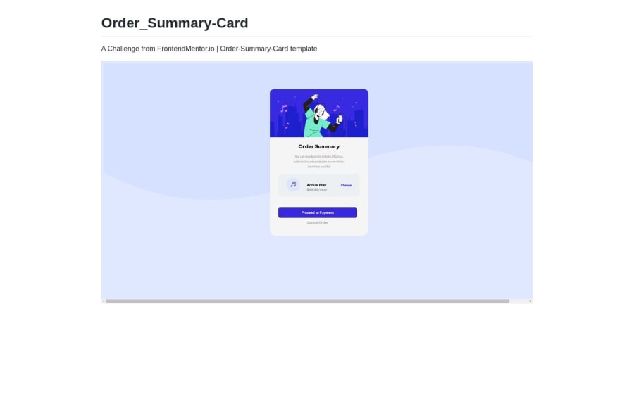 Frontend Mentor | HTML &CSS coding challenge solution