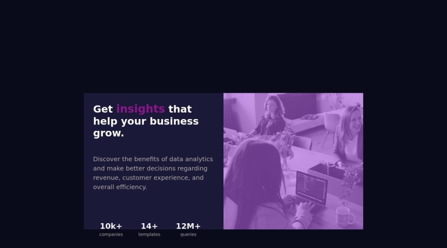 Frontend Mentor 1st Challenge Using Html Css Coding Challenge Solution
