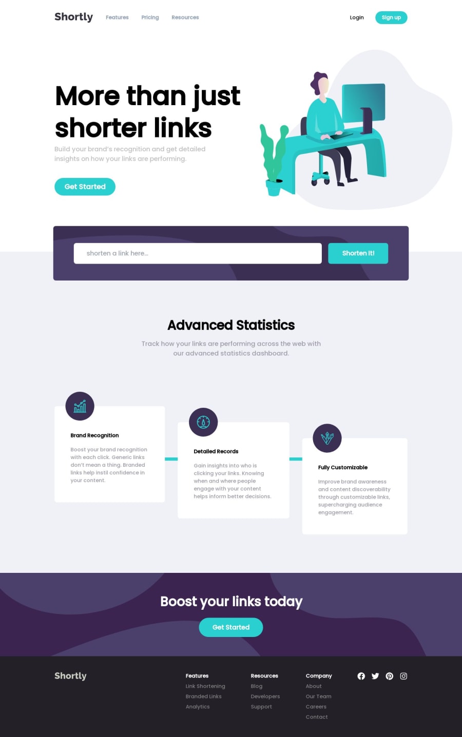 Frontend Mentor | url-shortening with NEXT.JS and TAILWIND coding ... Frontend Mentor | url-shortening with NEXT.JS and TAILWIND coding ...