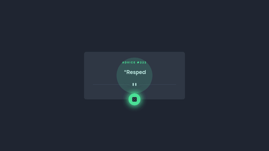 Frontend Mentor Advice Generator App Made With Nuxt 3 Tailwind