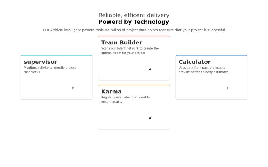 Frontend Mentor Four Card Feature Section Using Flexbox Coding