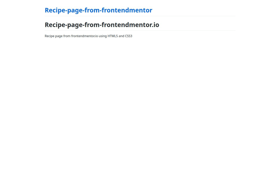 Frontend Mentor Used Only Html And Css Coding Challenge Solution
