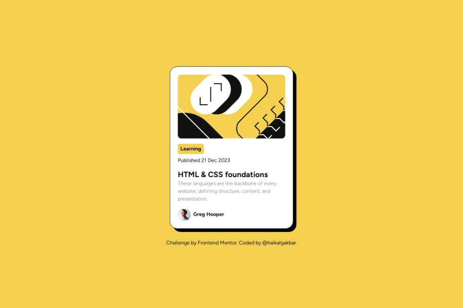 Frontend Mentor Blog Preview Card Using Vite Tailwind Css And React