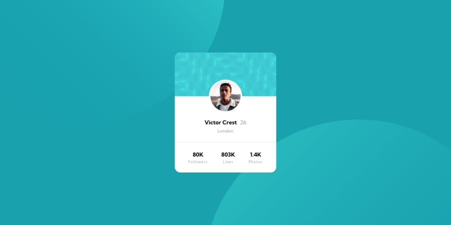 Frontend Mentor Profile Card Using Vanilla Css And Flexbox Coding