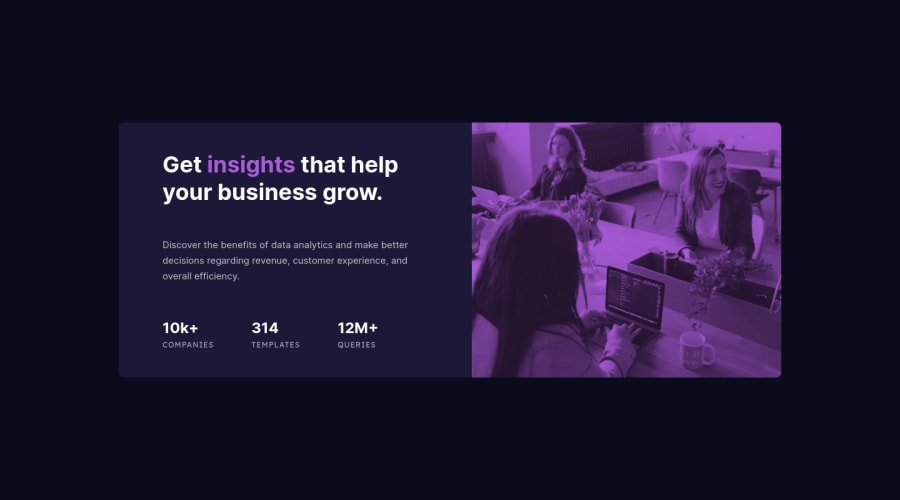 Frontend Mentor Responsive Stats Preview Card Component Coding