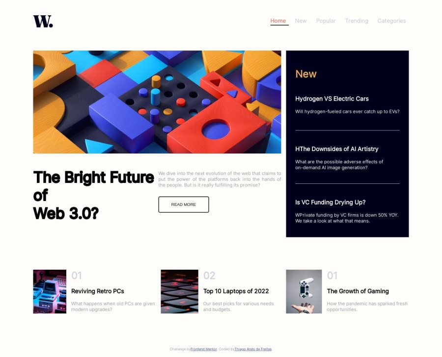 Frontend Mentor Css Grid And Flex Jquery For Animated Navigation Coding Challenge Solution