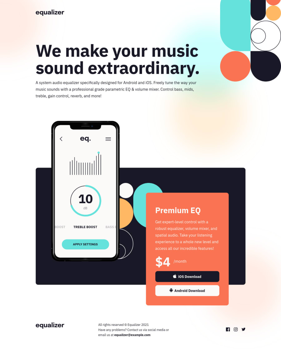 Frontend Mentor Completed Using Reactjs Coding Challenge Solution