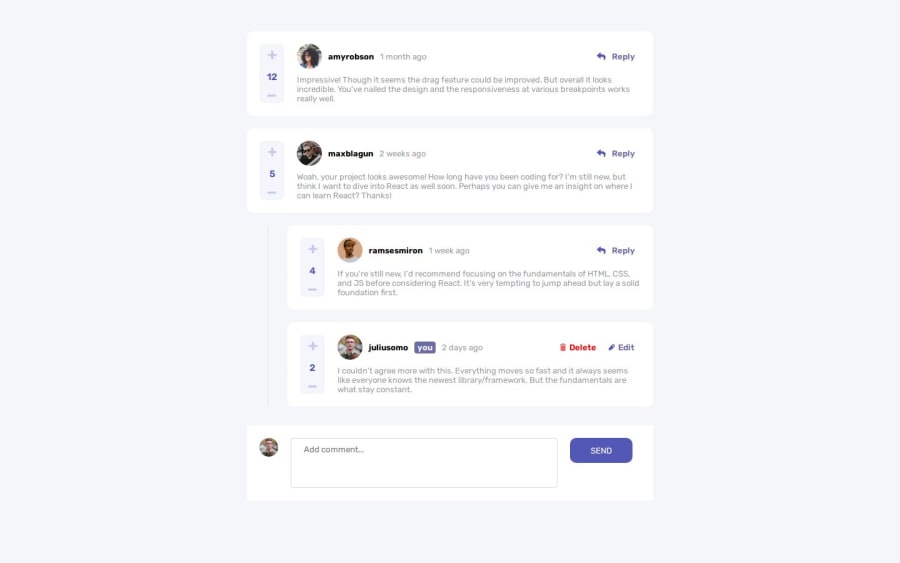Frontend Mentor React Js Typescript Css Vitejs Coding Challenge Solution