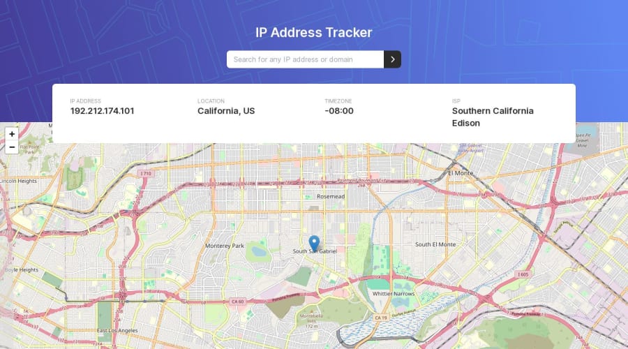 Frontend Mentor Ip Address Tracker React And Tailwindcss Coding