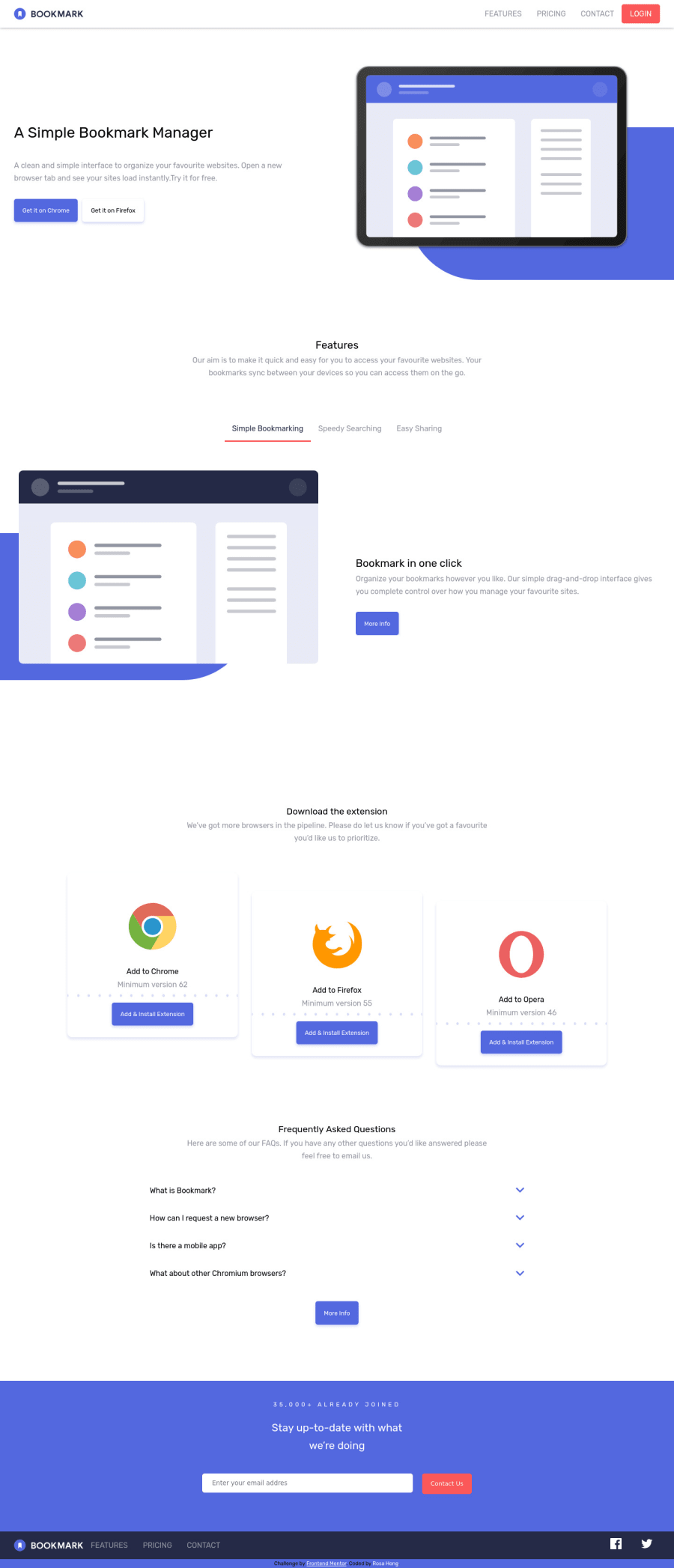 Frontend Mentor Responsive Sass Vanilla Js Coding Challenge Solution