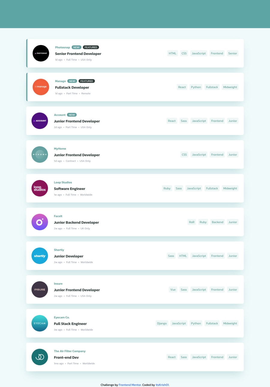 Frontend Mentor | I used ReactJS library and Tailwind CSS for designing ... Frontend Mentor | I used ReactJS library and Tailwind CSS for designing ...