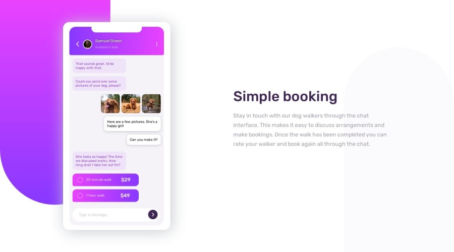 Frontend Mentor Chat App Coding Challenge Solution