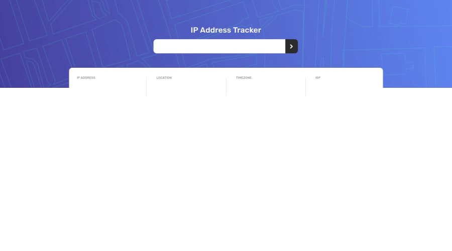Frontend Mentor Angular Responsive Ip Address Tracker With Css Grid And Flexbox Coding