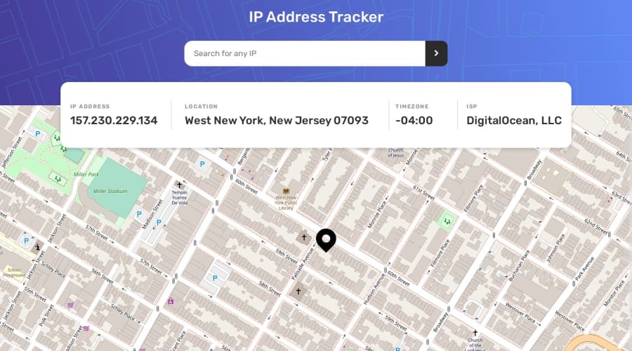 Frontend Mentor Ip Address Tracker React Sass Coding Challenge