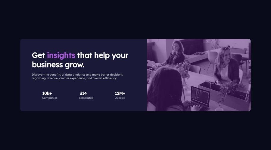 Frontend Mentor My Solution Stats Preview Card Component Coding