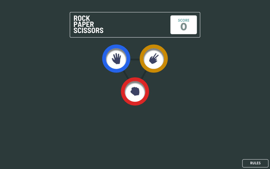 Frontend Mentor Rock Paper Scissors Game Using React And Tailwind Css Coding Challenge Solution
