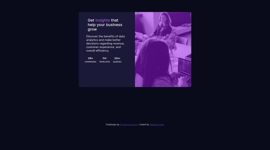 Frontend Mentor Stats Preview Card Using Html And Css Coding