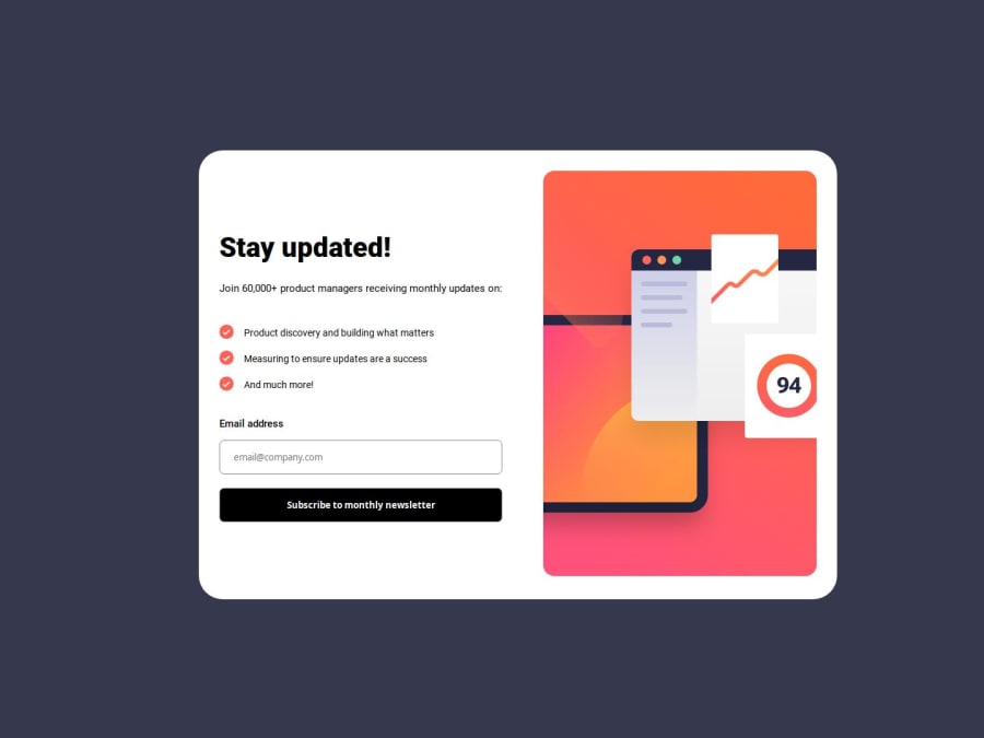 Frontend Mentor Html Css Js Coding Challenge Solution