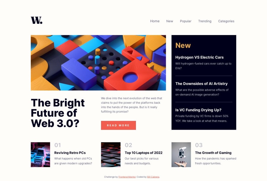 Frontend Mentor Html Sass Css Grid And Vanilla Javascript Coding Challenge Solution