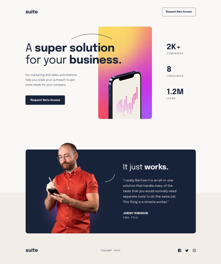 Frontend Mentor Mobile First Solution Using Flexbox Grid And Css