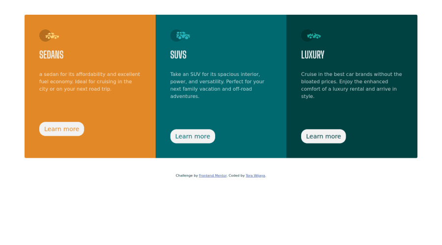 Frontend Mentor Responsive 3 Column Preview With Html Css Boostrap Coding Challenge Solution