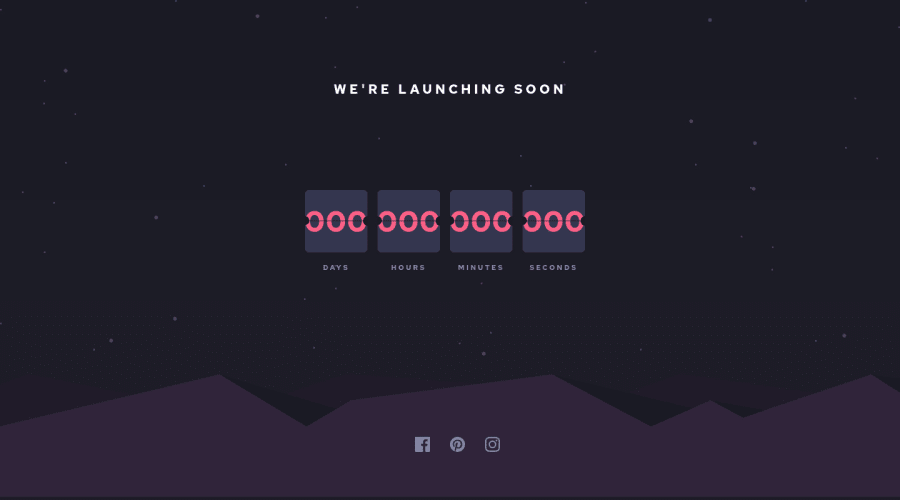 Frontend Mentor Launch Countdown Timer With React Coding Challenge
