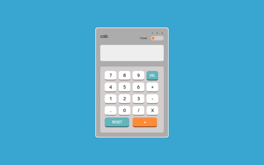 Frontend Mentor Calculadora Hecha Con Media Queries Css Html Y Js Coding Challenge Solution