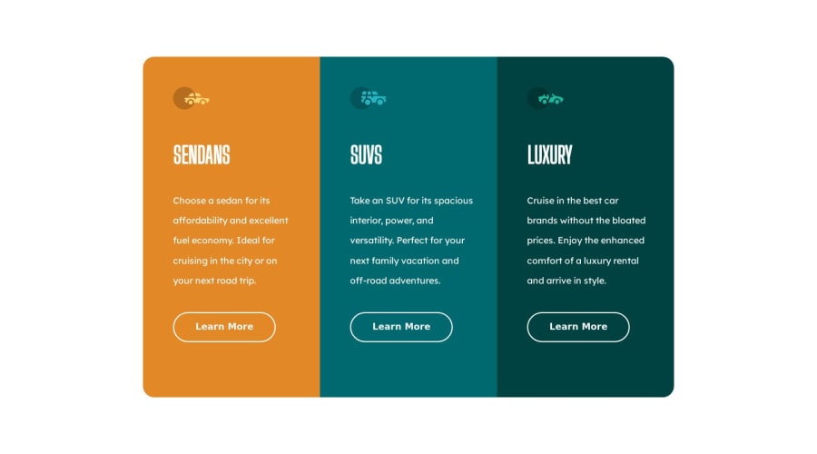 Frontend Mentor Responsive Column Css Gridflexbox Coding Challenge Solution