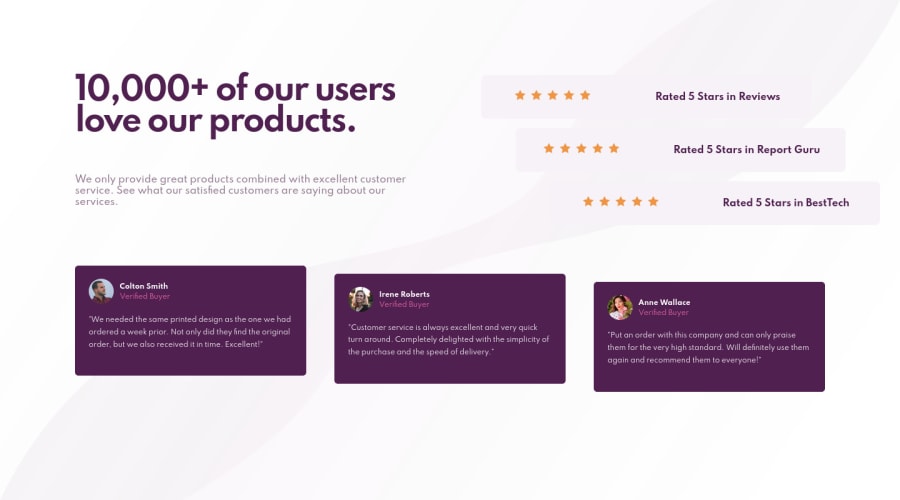 Frontend Mentor Html And Css Using Scss And Grid Layout Coding Challenge Solution