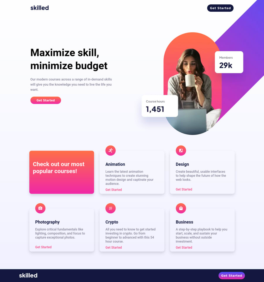 Frontend Mentor Built With Pure Html And Css Flexbox Css Grid Coding Challenge Solution