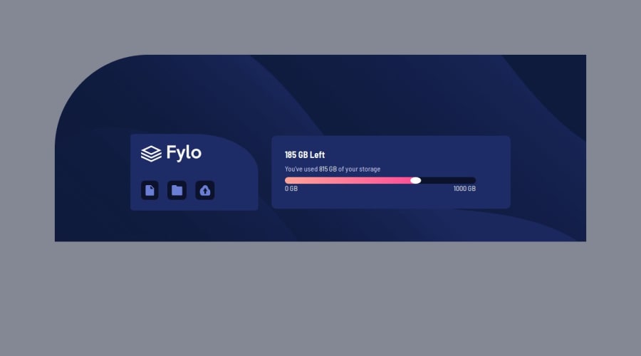 Frontend Mentor Fylo Data Using Only Html And Css Coding Challenge Solution