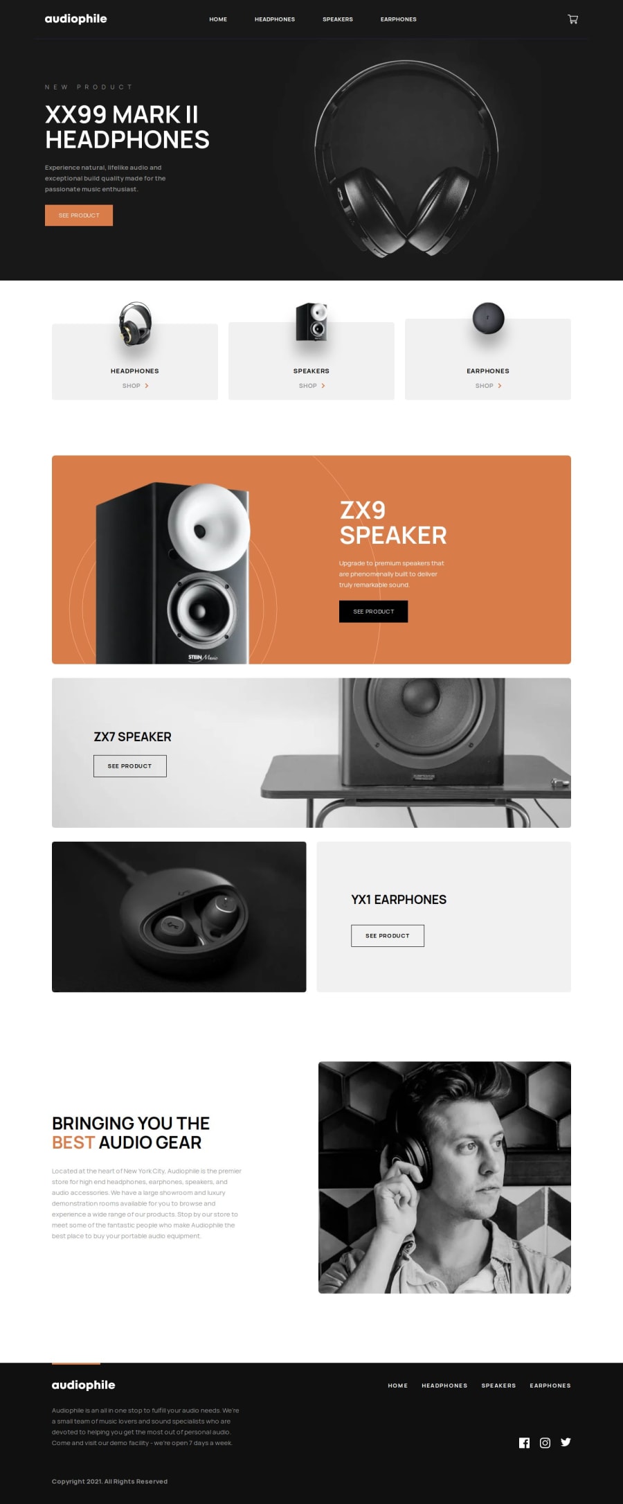 Frontend Mentor Audiophile Ecommerce Website Using Next Js Coding