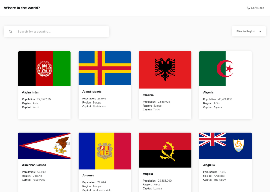 Frontend Mentor Rest Countries Api Using Vue 3 Composition Api Coding Challenge Solution