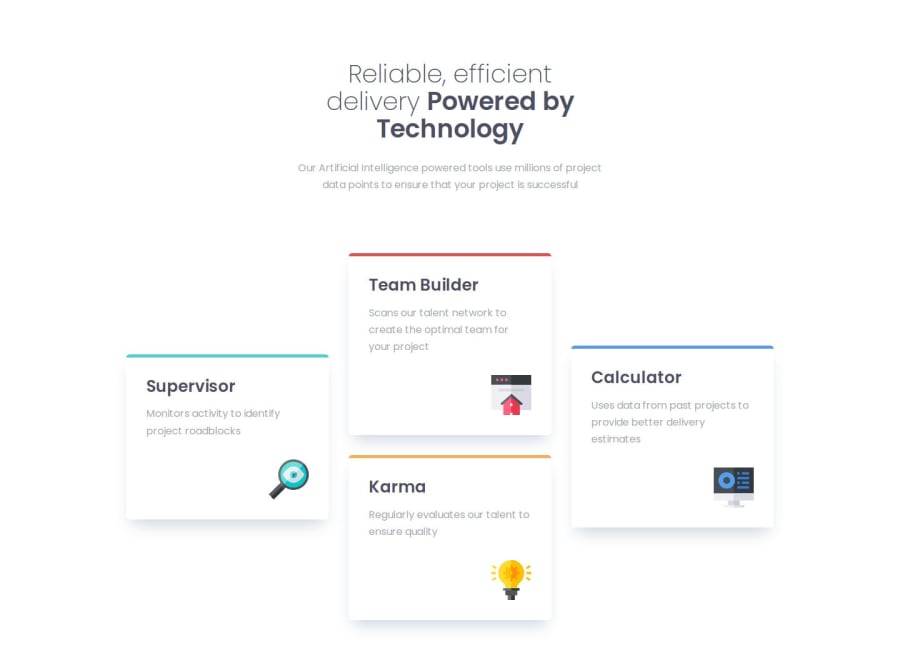 Frontend Mentor Responsive Landing Page Using Css Grid And Flexbox Coding Challenge Solution