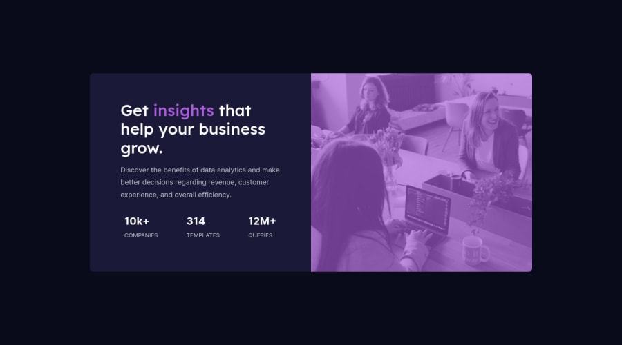 Frontend Mentor Flexbox Css Grid Media Queries Mobile First Workflow Coding Challenge Solution
