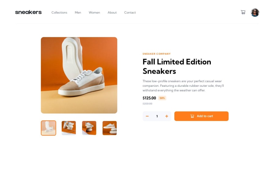 Frontend Mentor Ecommerce Landing Page With Reactjs Coding Challenge