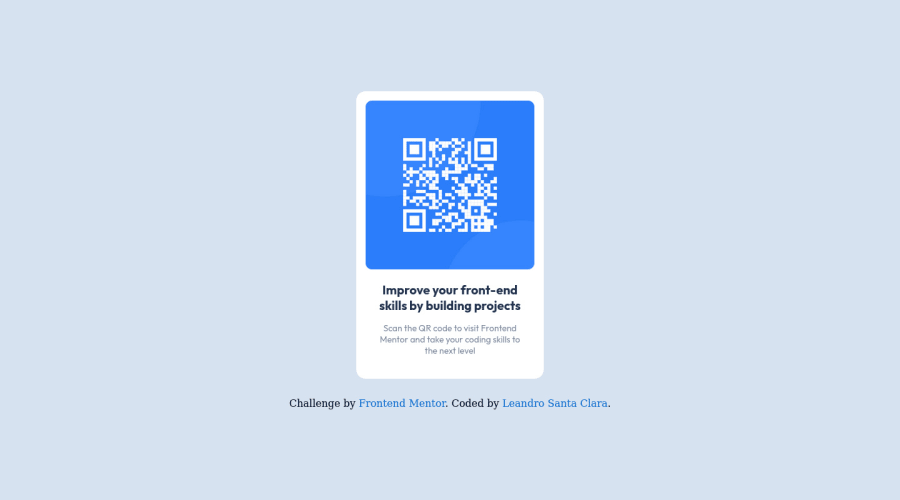 Frontend Mentor Qr Code Component Coding Challenge Solution
