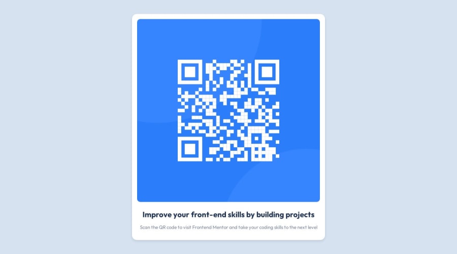 Frontend Mentor | Responsive QR-Code page using HTML, CSS coding ... Frontend Mentor | Responsive QR-Code page using HTML, CSS coding ...