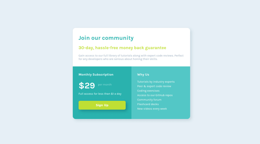 Frontend Mentor Html Css Display Flexblock And Media Coding Challenge Solution